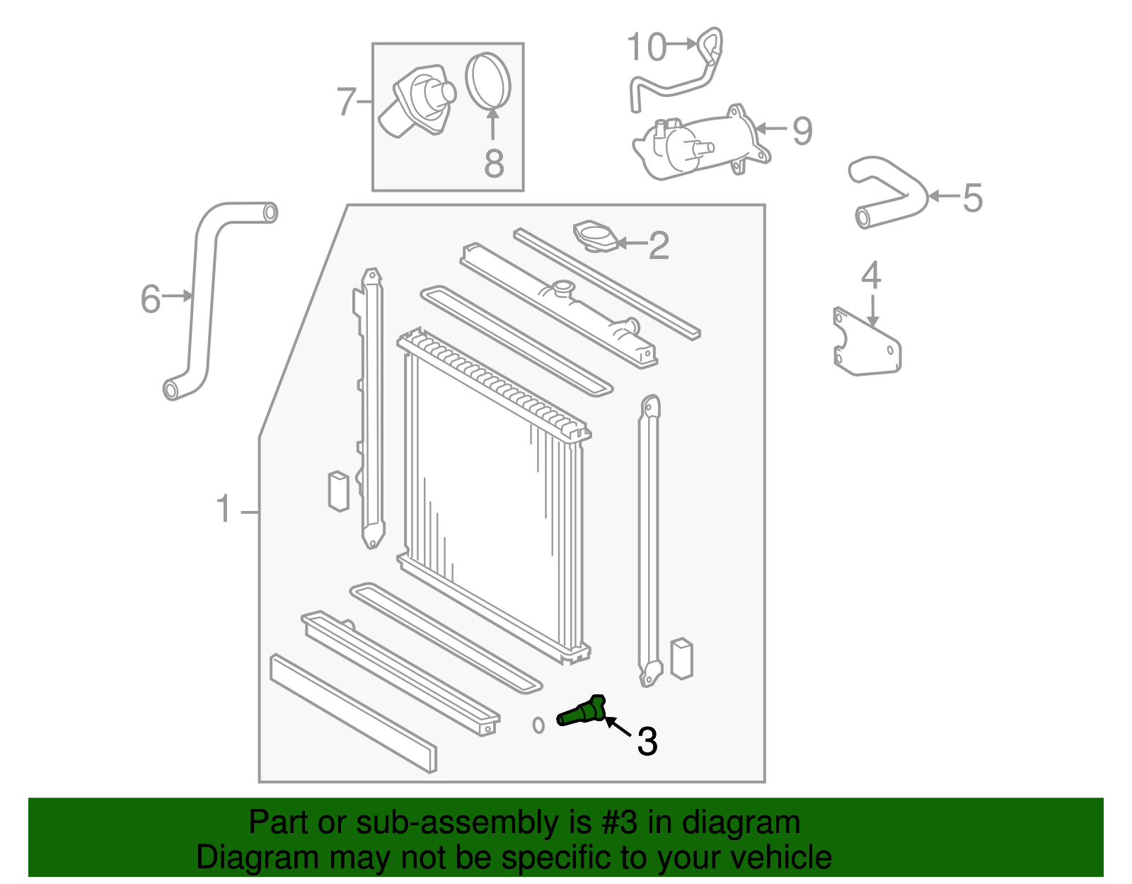 Genuine Toyota Cock Sub-Assembly; Plug part# 23322-54010 for 1993-2022 ...