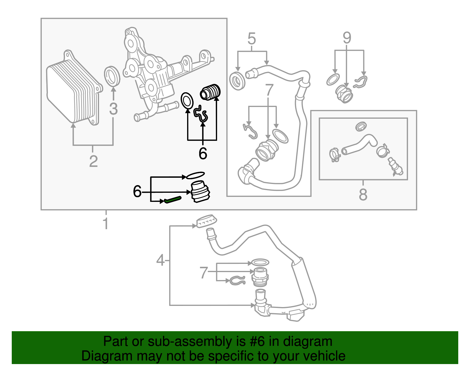 2016-2024 GM Engine Oil Cooler Fitting 12670867 | Capital Chevy Parts
