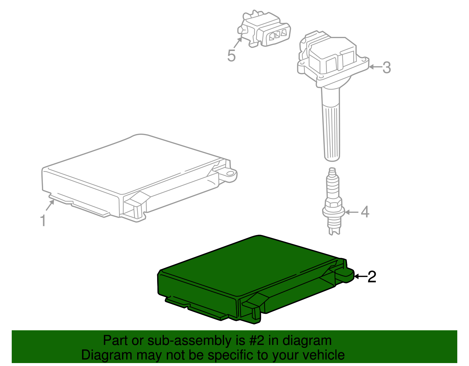 Genuine BMW 12-14-1-427-366 | Engine Control Module (ECM) | FREE ...