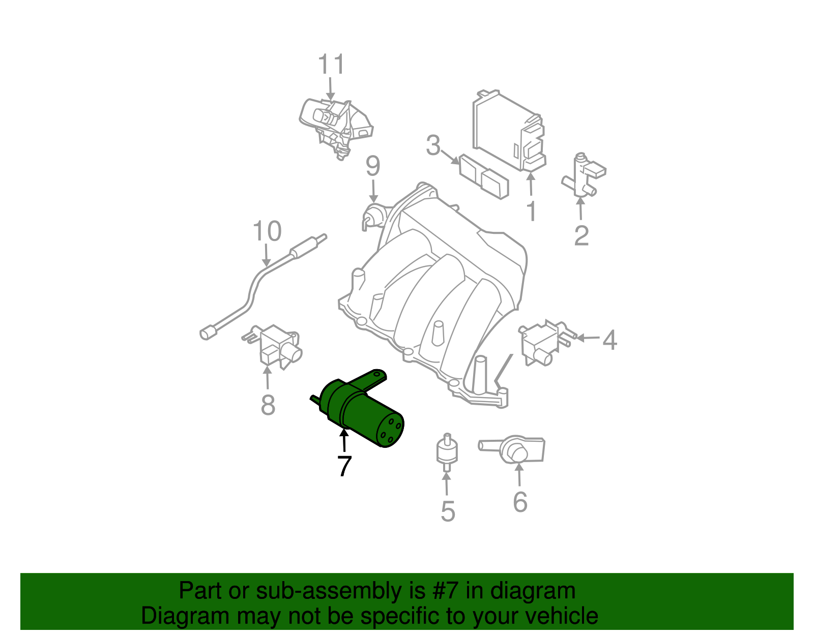 22370-2Y50A - Tank - 2002-2007 Nissan | World OEM Parts Nissan