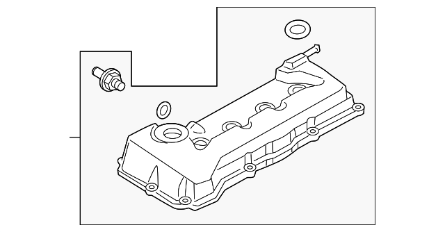 2007-2013 Nissan Valve Cover 13264-JA00A | Nissan Parts Central