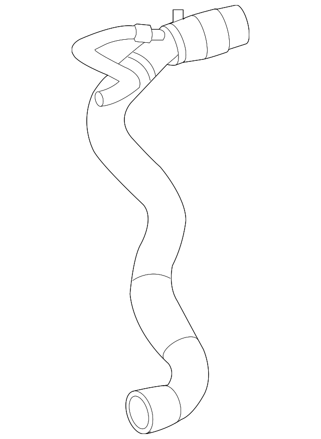 16571-0V020 - Radiator Coolant Hose - 2009-2012 Toyota RAV4 | OEM ...