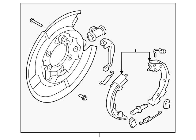 2018-2025 Nissan Brake Assembly 44000-5RB0D | TascaParts.com
