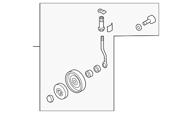 11925-31U0C | Nissan Pulley Assy-Idler Compressor - Genuine OEM ...