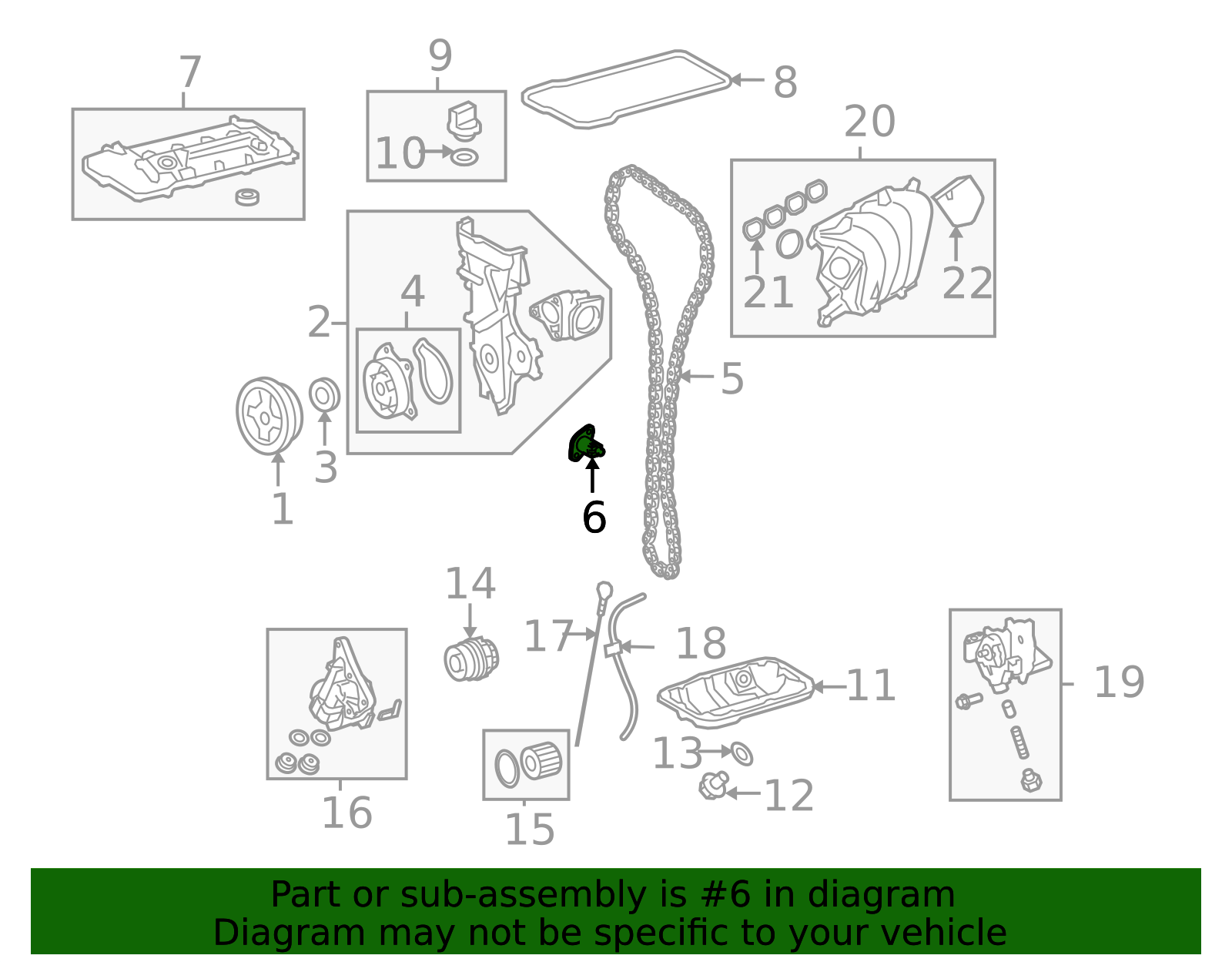 13549-0T020 - Toyota Engine Timing Chain Tensioner 2008-2022 Toyota ...