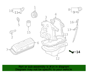 Engine Oil Level Sensor 12603782 GM | GMPartsDirect.com