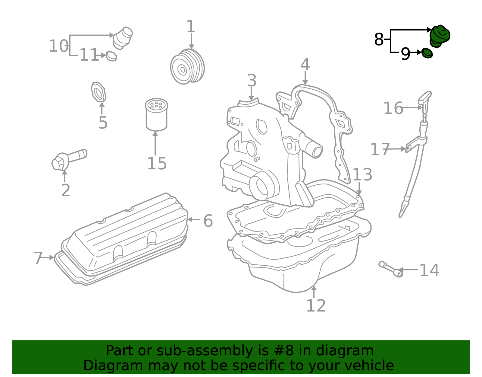 12573337 Engine Oil Filler Cap Gm Parts Center