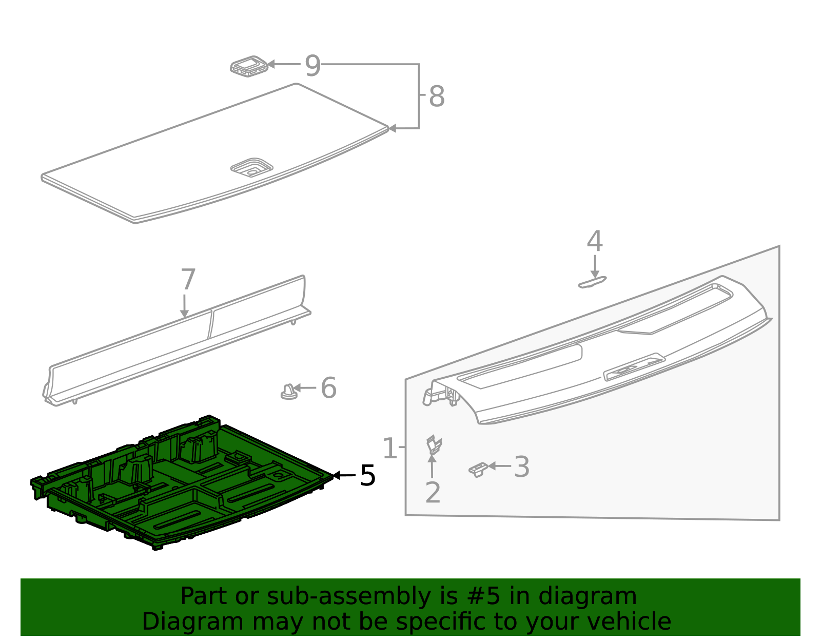 2021-2025 GM Storage Box 85577237 | Shop Matick Buick GMC