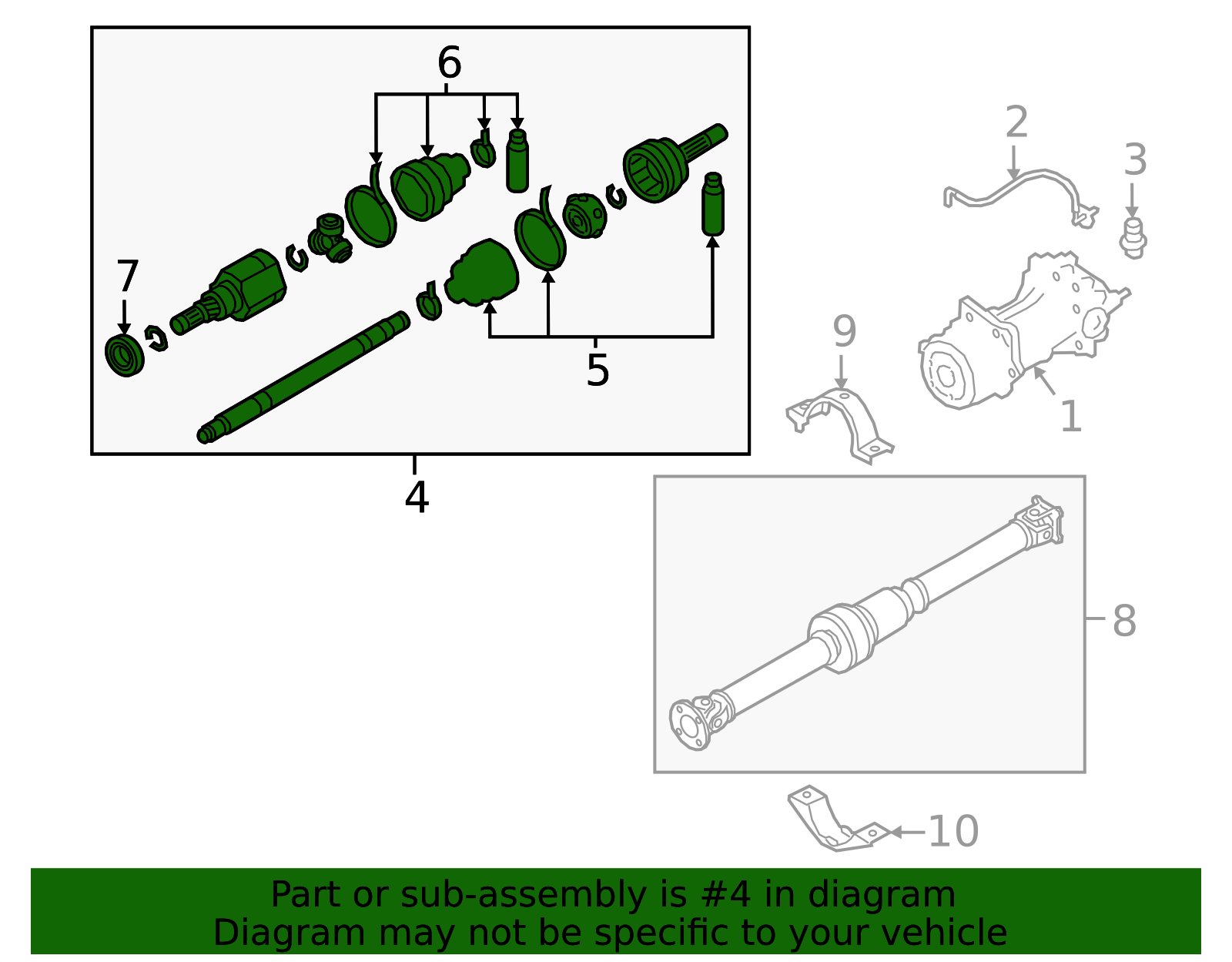 2019-2025 Nissan Altima Axle Assembly 39600-6CA0A | My Nissan Part