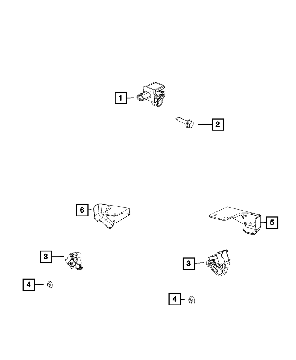 2018-2023 Jeep Acceleration Sensor 68400775AA | My Mopar Parts