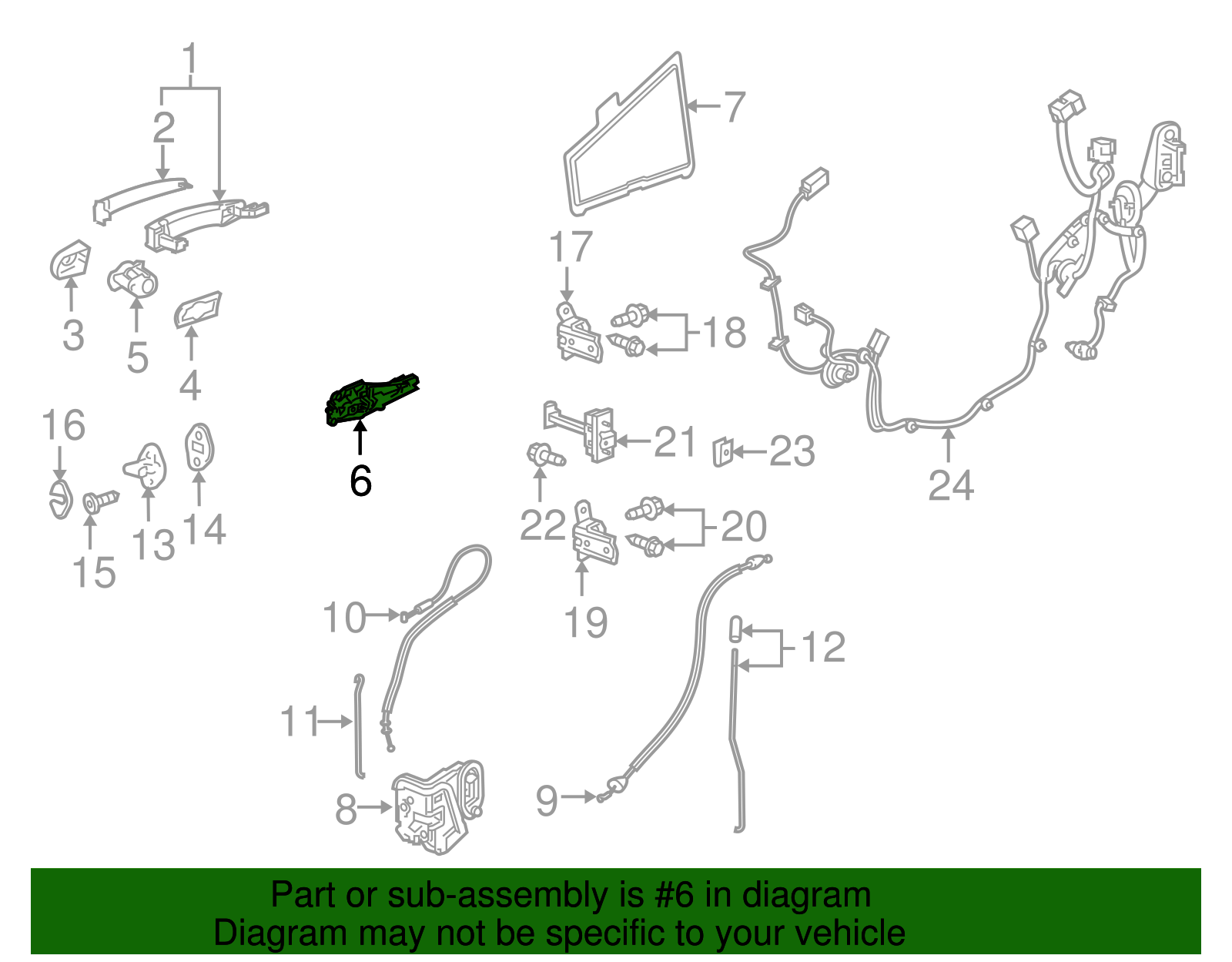 2013-2025 GM Bracket (Replaces Part Number 13509613) 13512723 GM ...