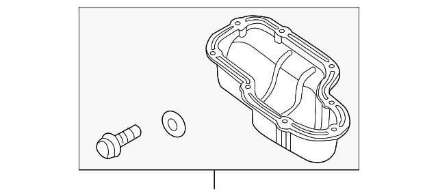 2012-2017 Nissan Oil Pan 11110-1PD0B | Bill Kay Nissan Parts