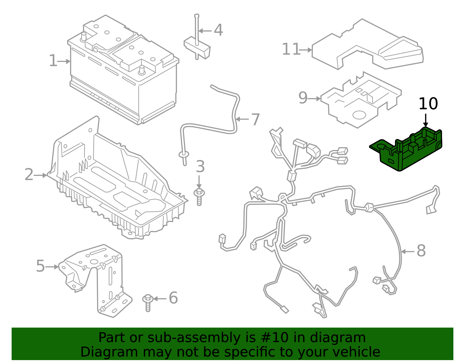 LU5Z-14526-ANC - Main Fuse 2020-2025 Lincoln Aviator | Ford Parts Direct