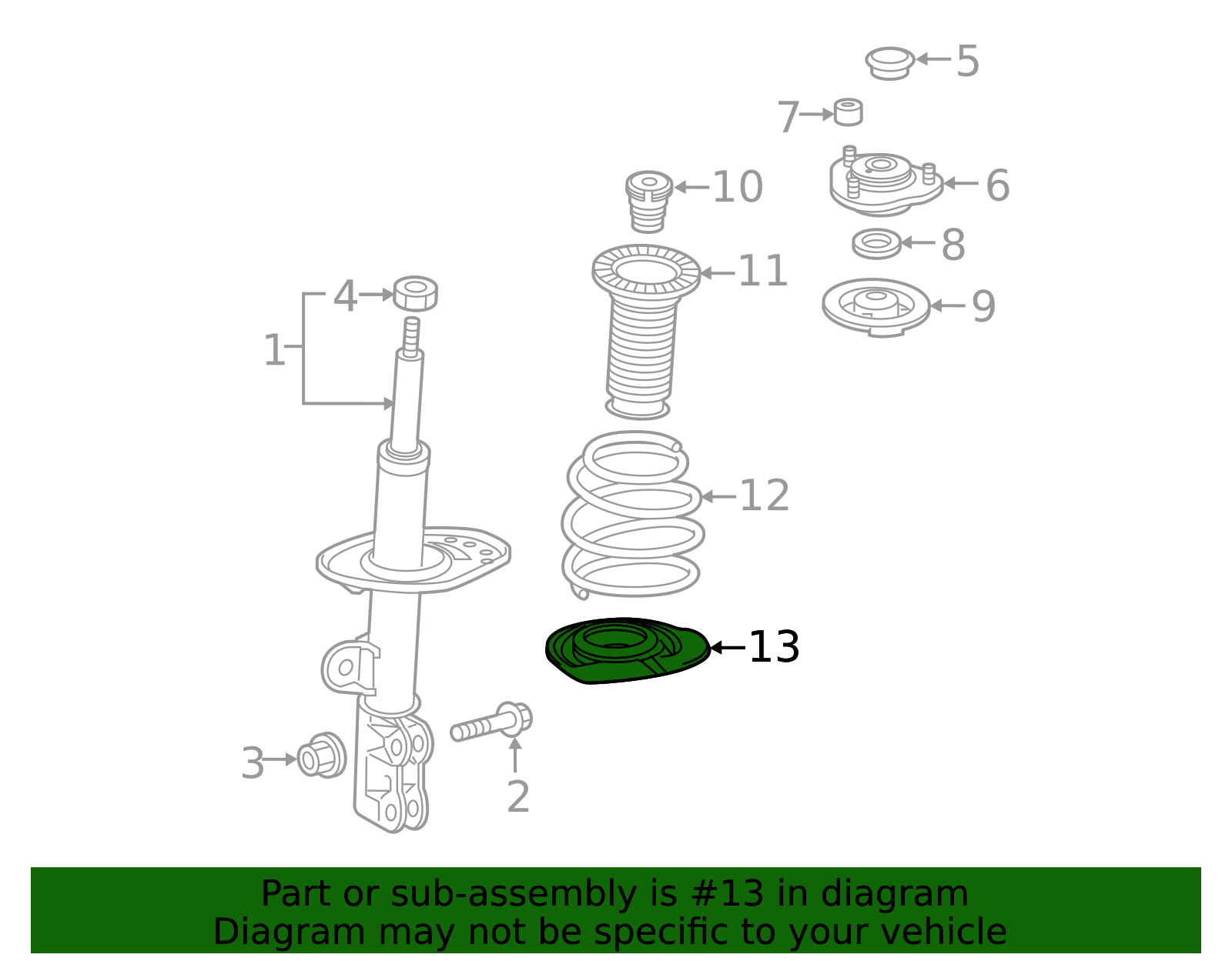 48158-12060 - High-Quality Coil Spring Insulator for 2016-2018 Toyota ...