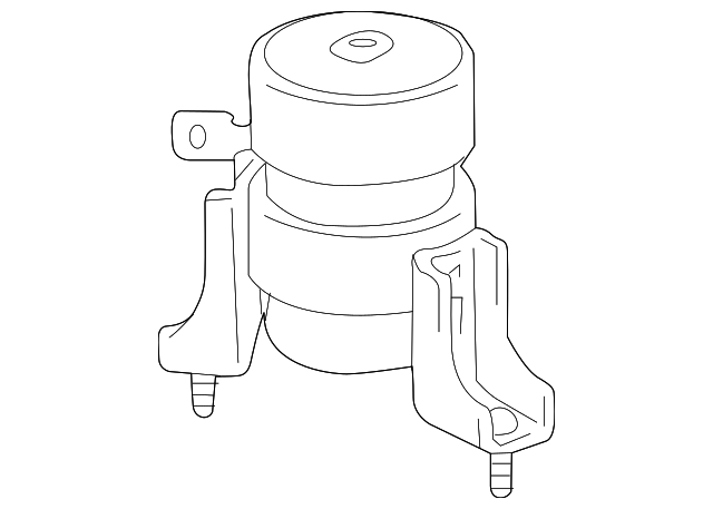 2012-2017 Toyota Camry Insulator, Engine Mounting, Front(For Transverse ...