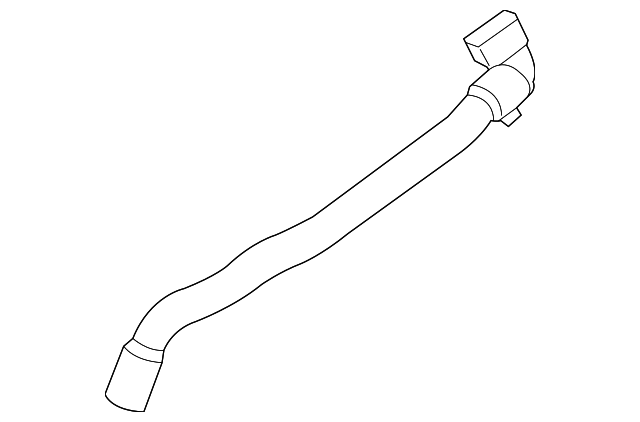Genuine OEM Ford Part - Engine Coolant Hose BC3Z-6B850-A | Genuine OEM ...
