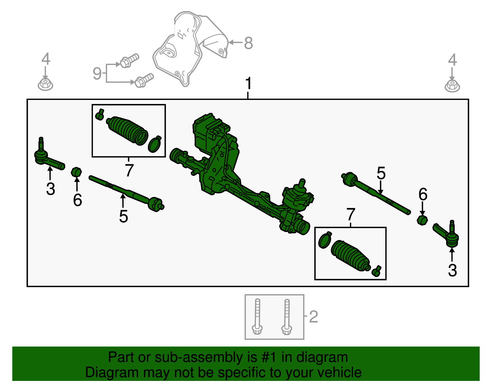 2014-2016 Ford Gear Assembly eg1z3504bk | TascaParts.com