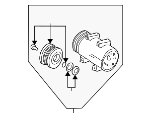36050585 - Compressor - 2006-2009 Volvo | Volvo OEM Parts Direct