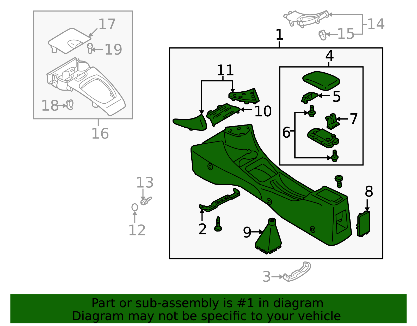 Console Assembly B30D-64-420B-65 | OEM Parts Online