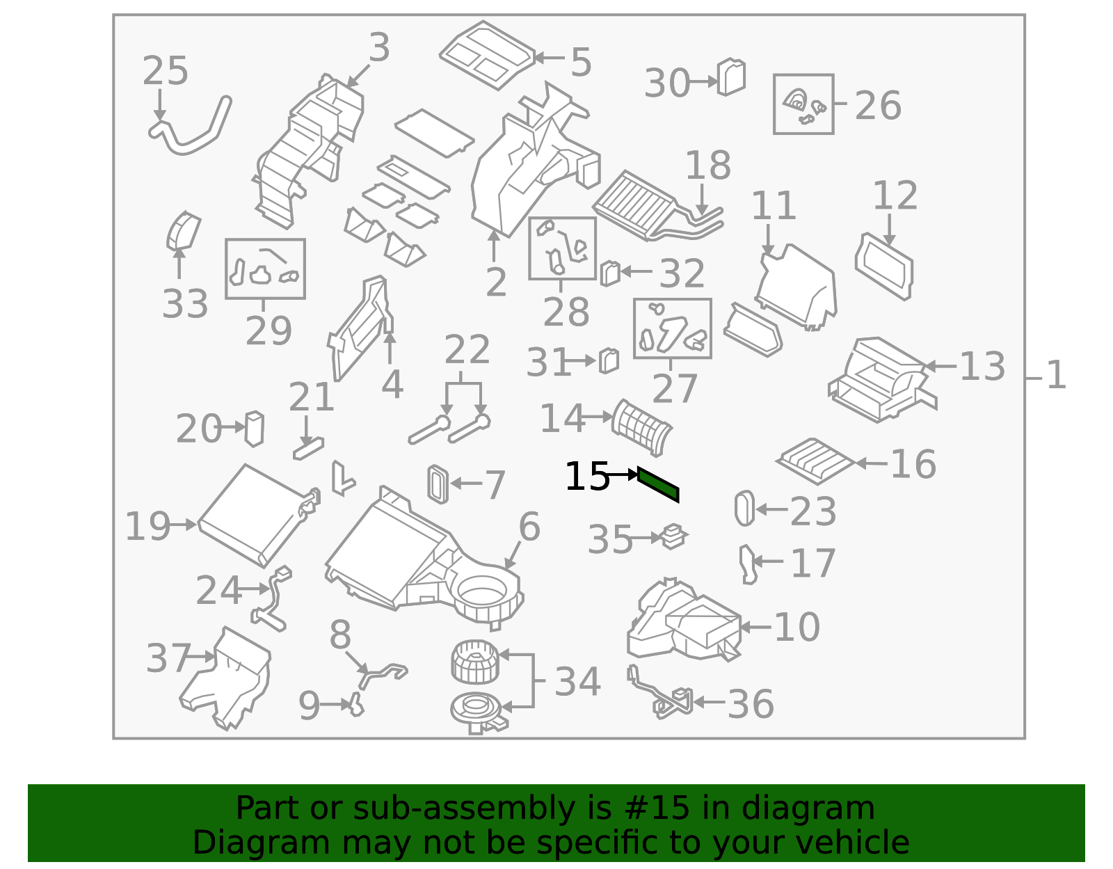 TD11-61-D25 - Air Inlet Duct Cover - Mazda Swag