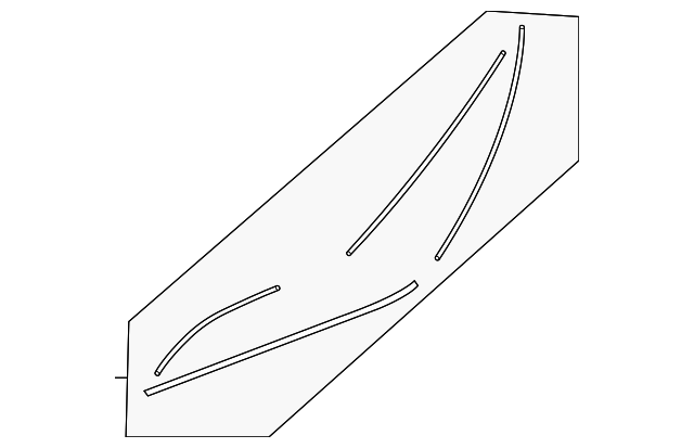 75696-WAA01 - 2020-2024 Toyota GR Supra - Lower Molding Pad | Nucar ...