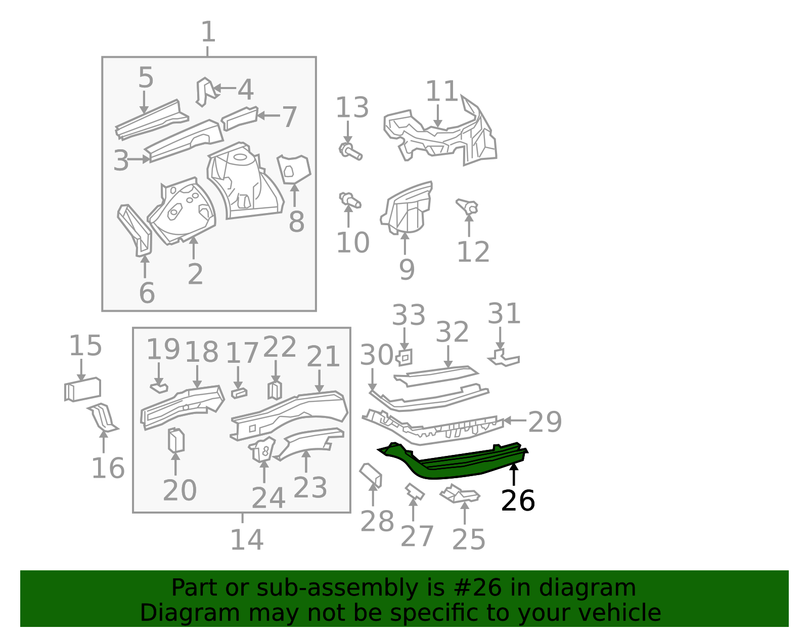 Genuine Official Toyota Rail part# 57192-0E010 for Ourisman Toyota ...