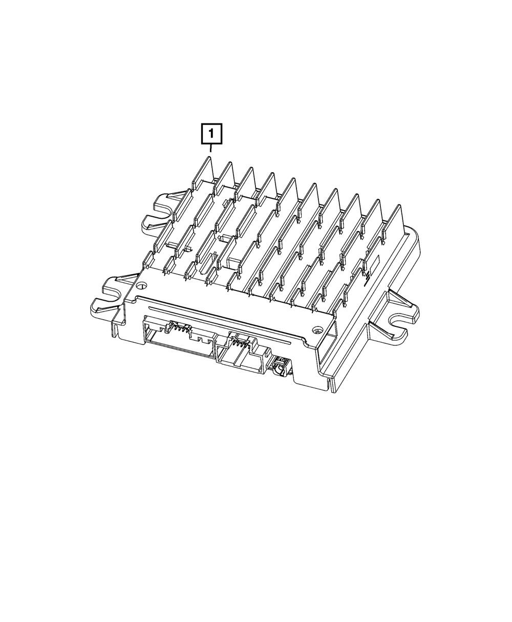 68608463AD - Central Adas Decision Module 2023 Jeep Grand Cherokee L ...