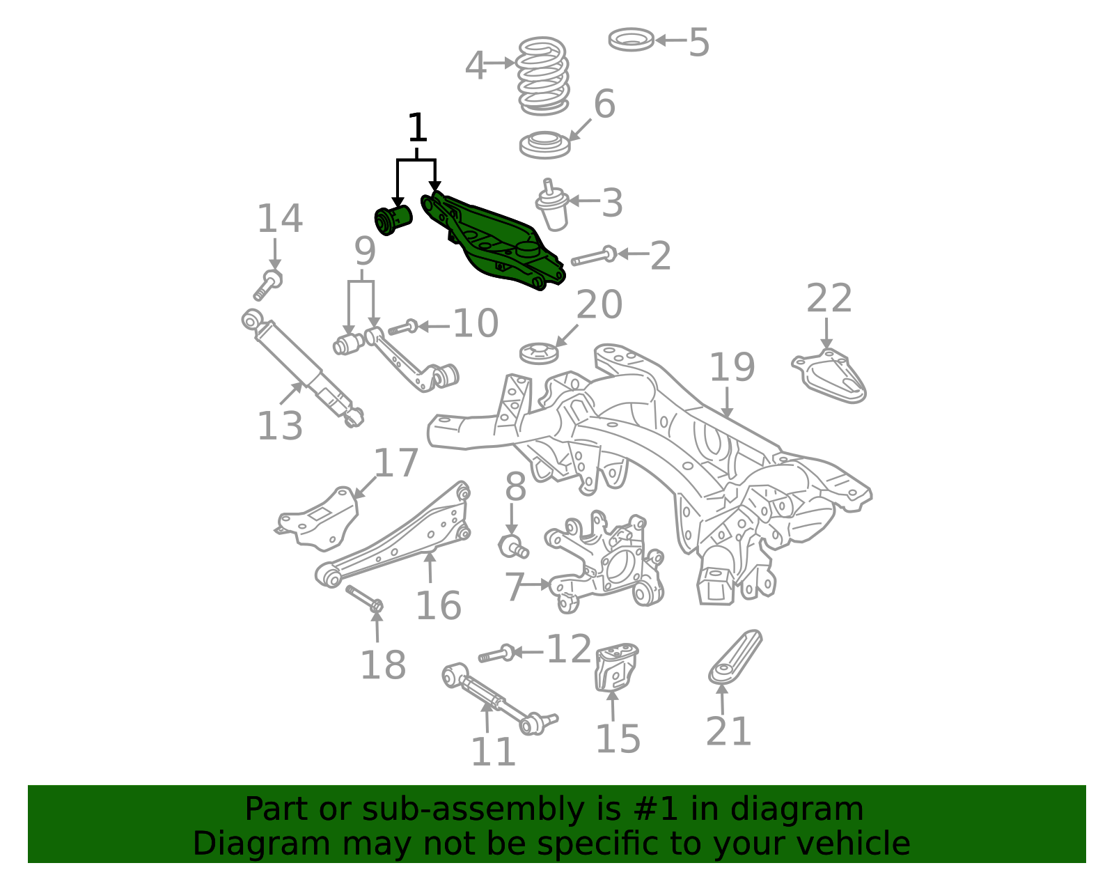 48740-42020 - Suspension Control Arm - 2006-2018 Toyota RAV4 | Lithia ...