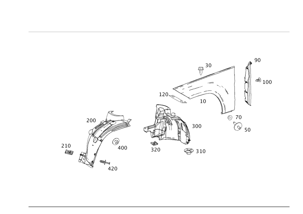 204-690-54-30 - Cover 2010-2015 Mercedes-Benz GLK350 | Mercedes-Benz ...