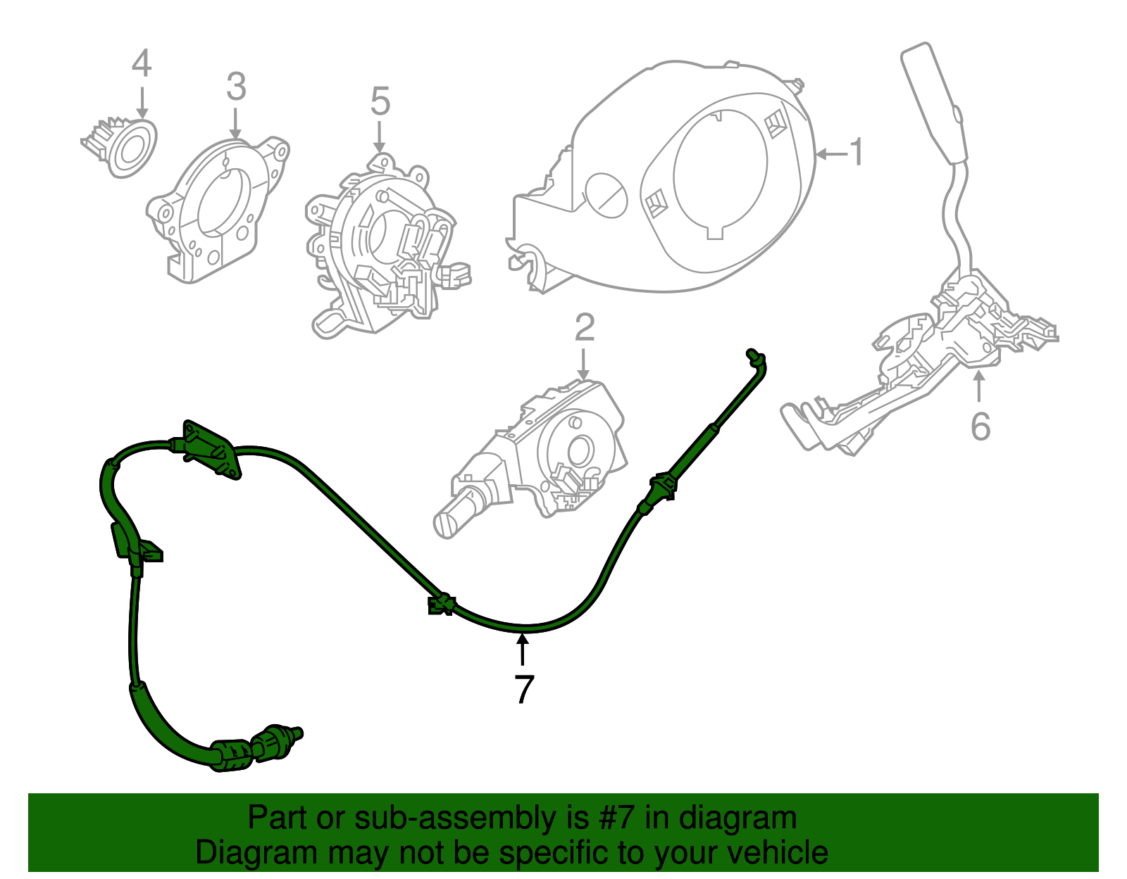 2016-2019 Nissan TITAN XD Shift Control Cable 34935-EZ40A | Bill Kay ...