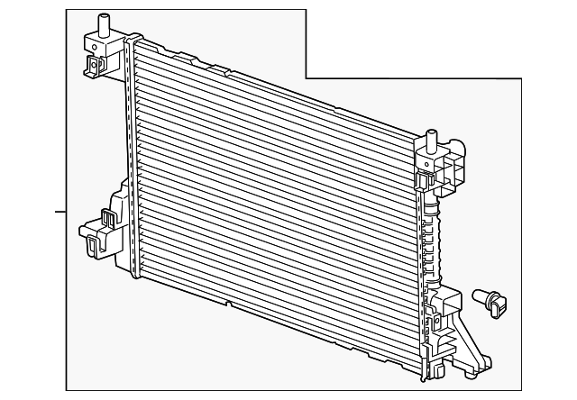 2011-2016 GM Radiator 22839735 | Capital Chevy Parts