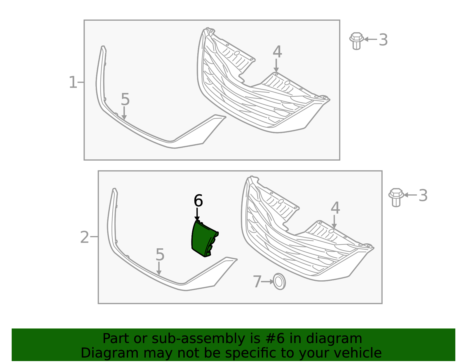 Grille Molding 53141-45020 | OEM Parts Online