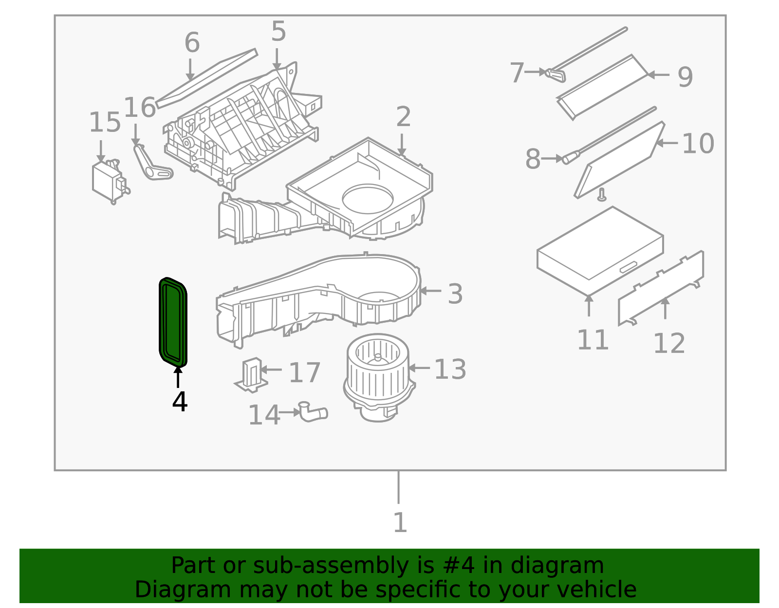 97103-3B000 - Lower Case Seal 2004-2009 Kia Amanti | Kia.Parts Store