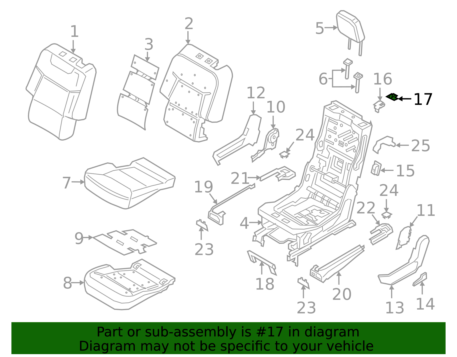 LB5Z-7867460-AP - Trim Cover 2020-2024 Ford | Ford Parts Center
