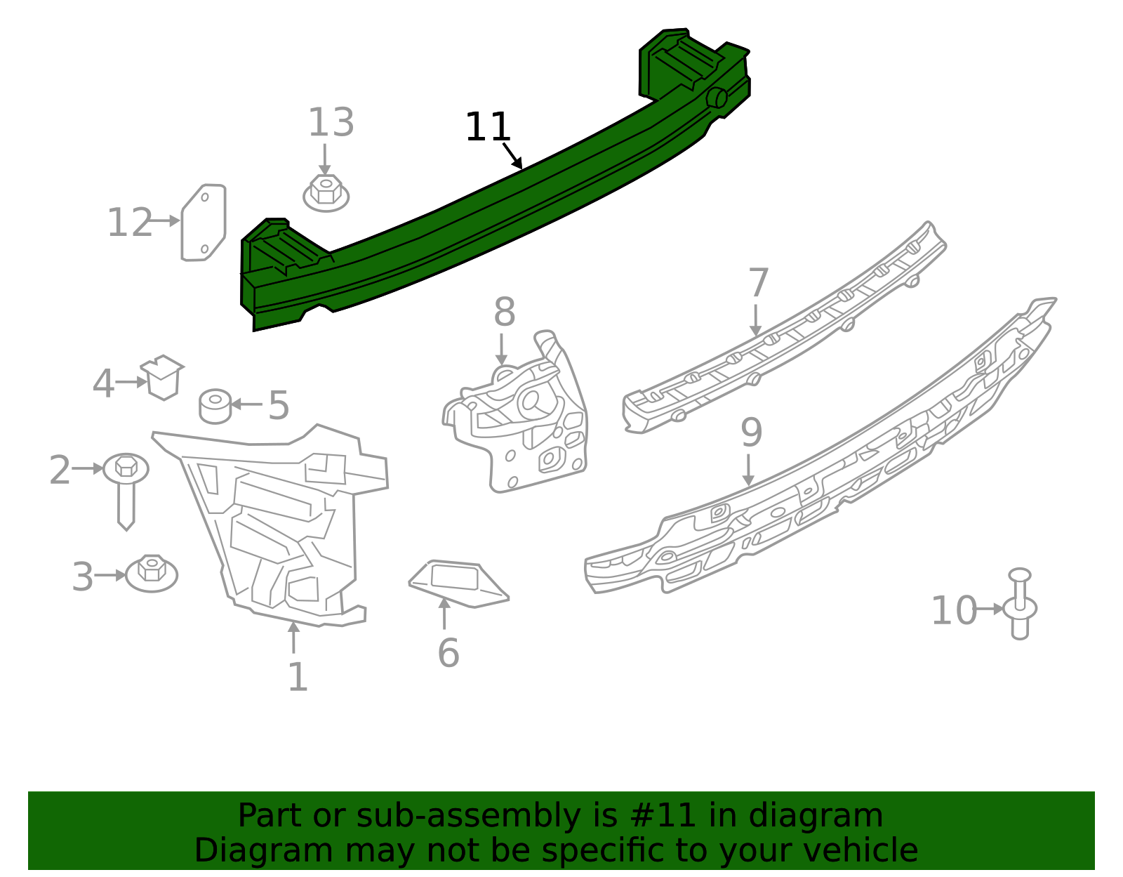51-12-7-490-492 - 2021-2024 BMW - Impact Bar | BMWPartsHub