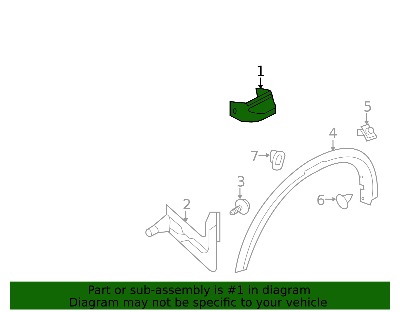 2013-2020 Nissan Pathfinder Lower Molding 63873-3KA0A | Scott Evans ...