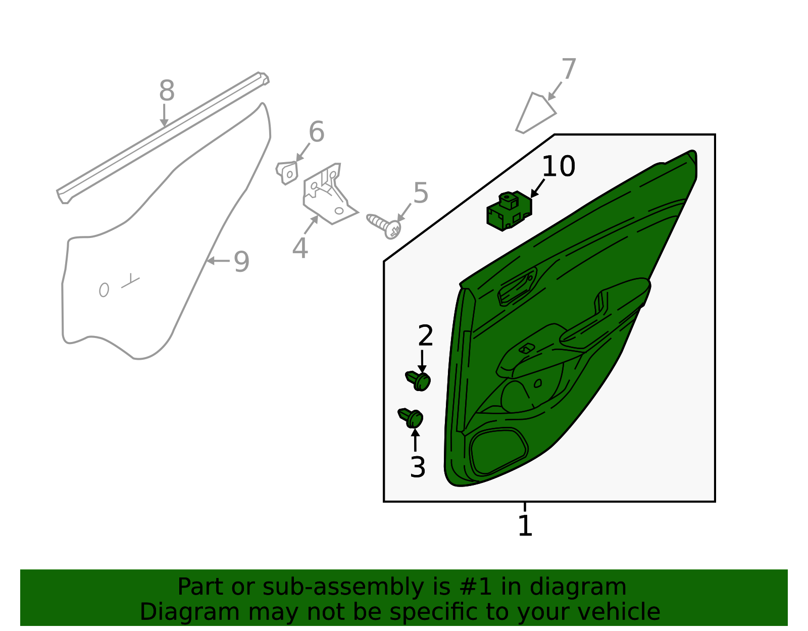 Interior Door Trim - OEM Fit, Quiet Comfort | AutoNation Parts