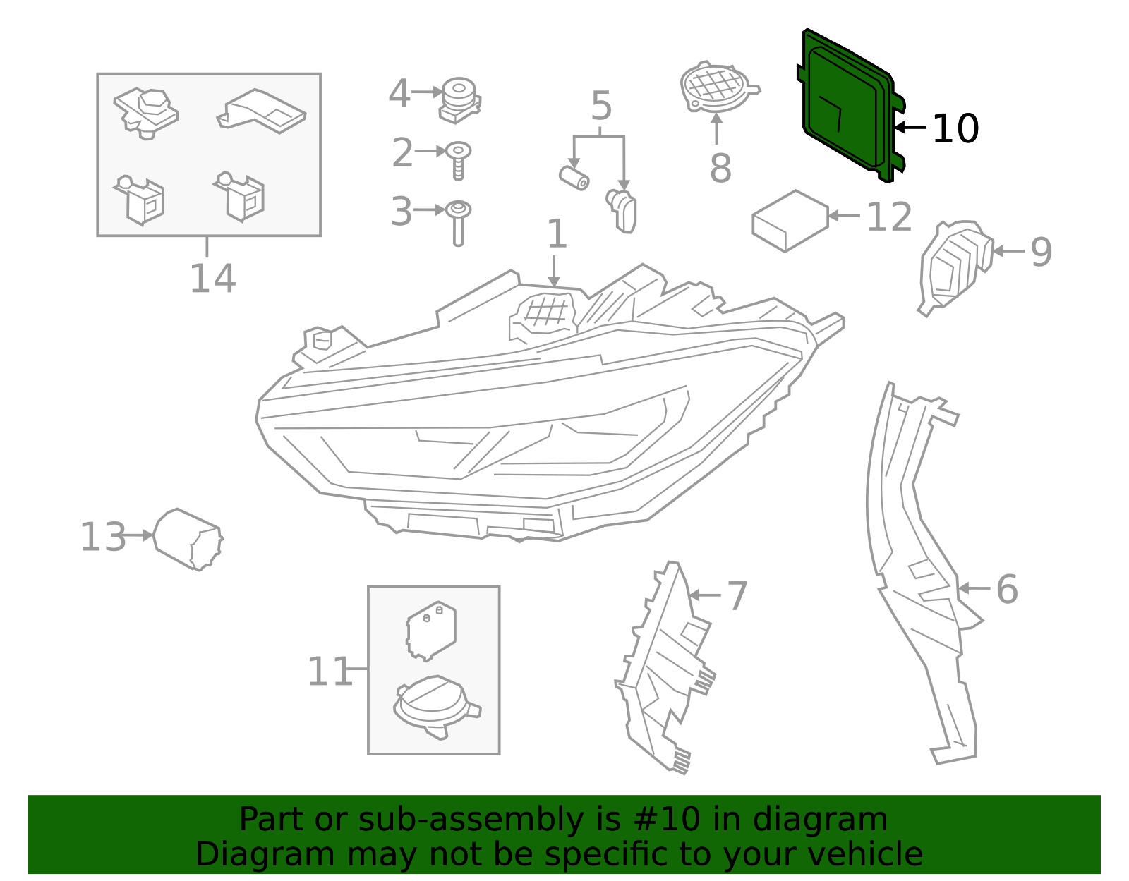2019-2025 BMW Control Module 63-11-5-A0A-FB0 | BMWPartsDirect.com