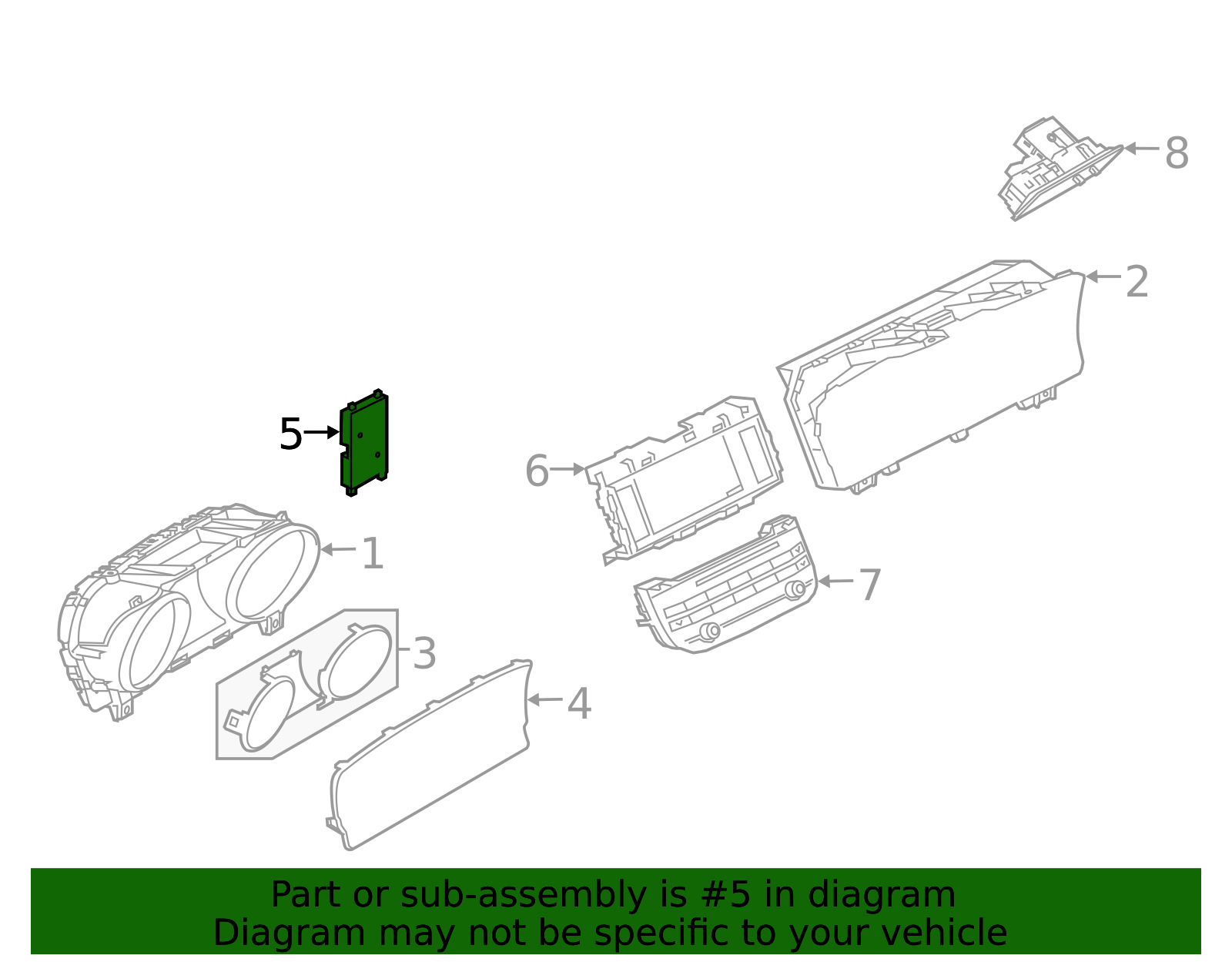 2017-2019 Jaguar Control Module 475123464 | OEM Parts Online