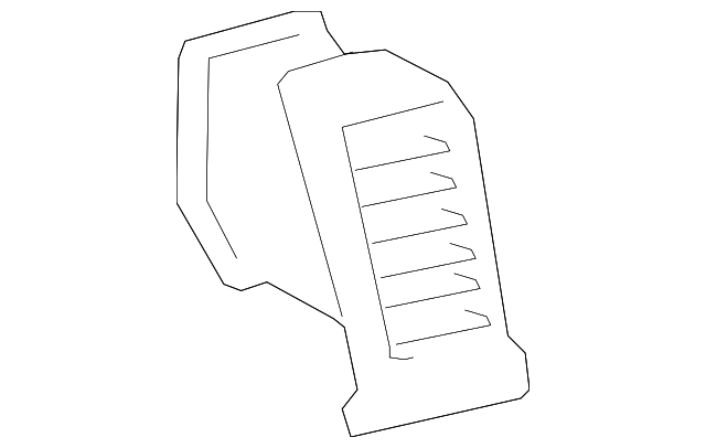 2015-2020 Toyota Sienna Vent Grille 55670-08050-B0 | Toyota Parts Center