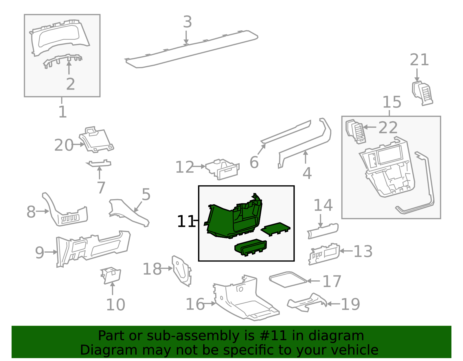 Dash Trim Panel 55420-08080-C0 - Interior Finish, Factory Style ...