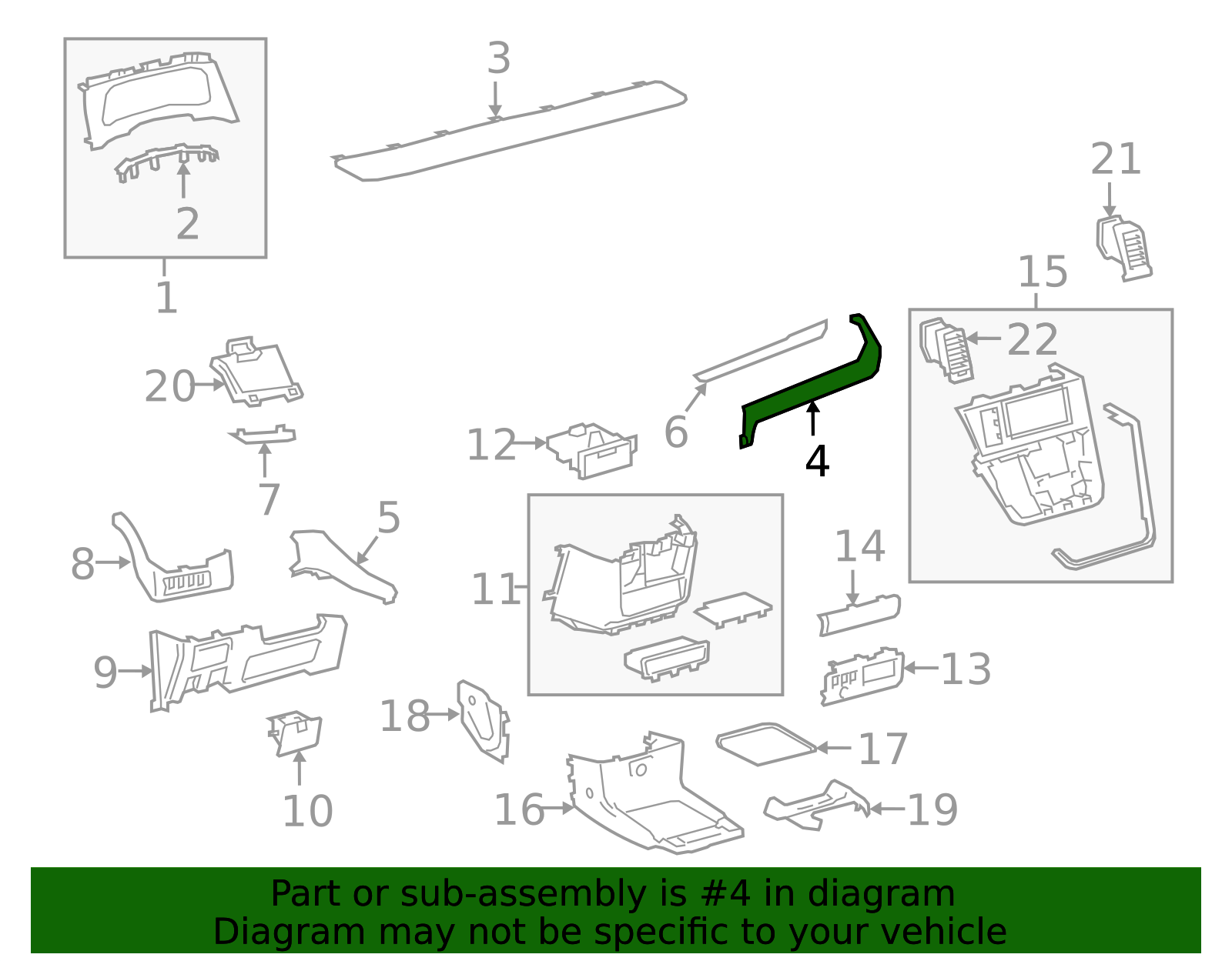2015-2020 Toyota Sienna Trim Molding 55403-08020-C0 | MotorMotor