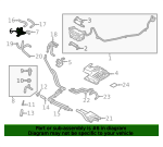 92486W000P - Heater Valve 2018-2022 Mitsubishi Outlander PHEV ...