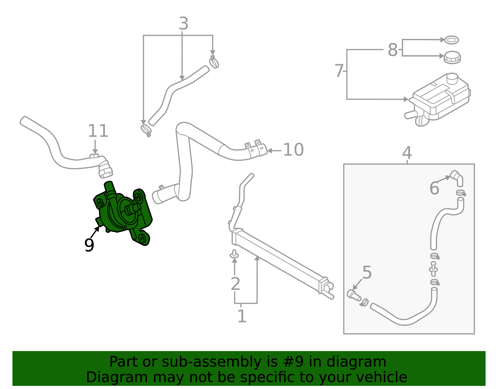 36910-3D921 - Water Pump 2021-2025 Kia | Kia.Parts Store