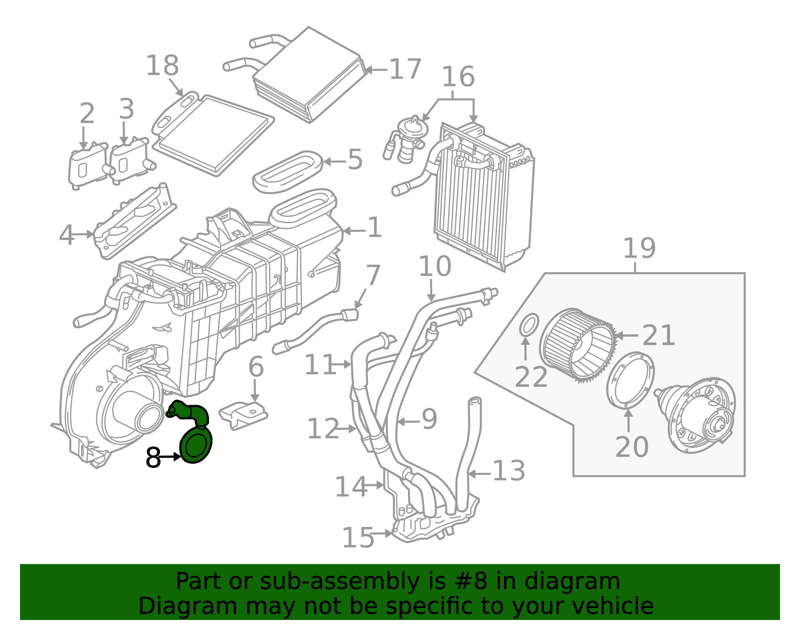 A/C Evaporator Drain F5TZ-19A786-A | OEM Parts Online