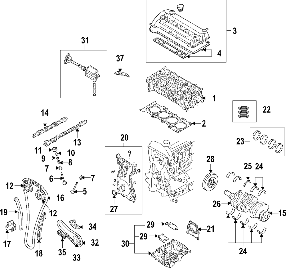 2005-2008 Mazda Tribute Cylinder Head ZZCA-10-10XR-00 | Mazda Parts Deals