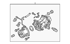 2017-2025 Mazda Differential Assembly kat227020 | TascaParts.com