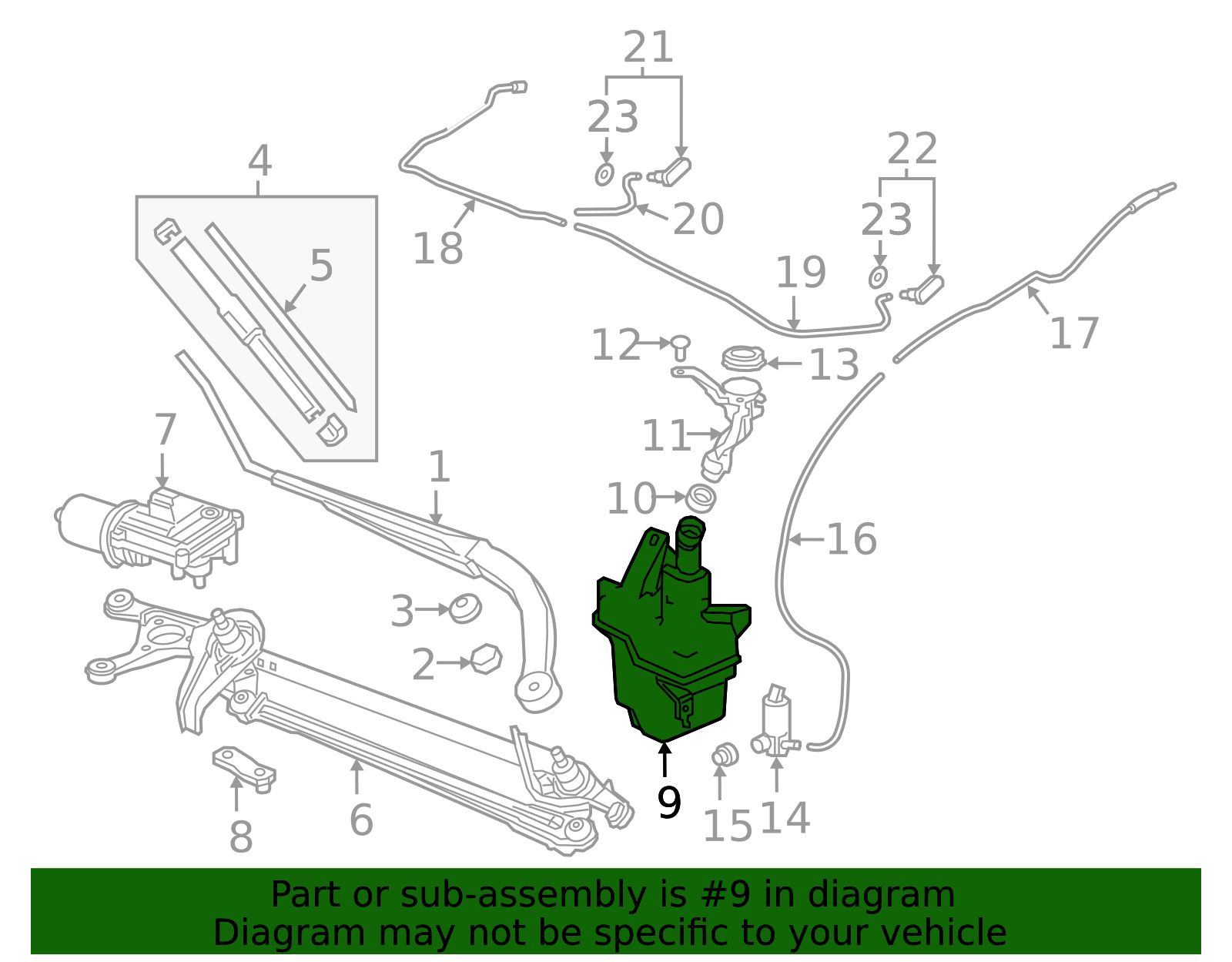 76841-TVA-A01 - Tank Washer (2.5L) - 2018-2020 Honda Accord | Honda Car ...