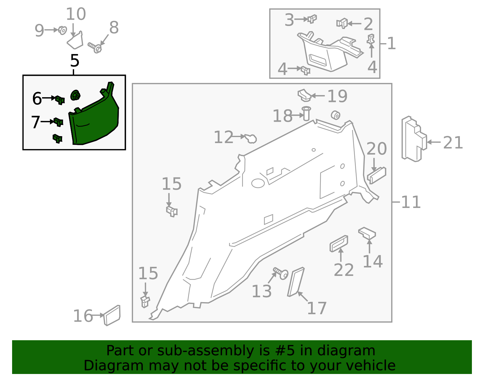 2022-2024 Lincoln Navigator | Front Trim | NL7Z-7831012-BC | Walls ...