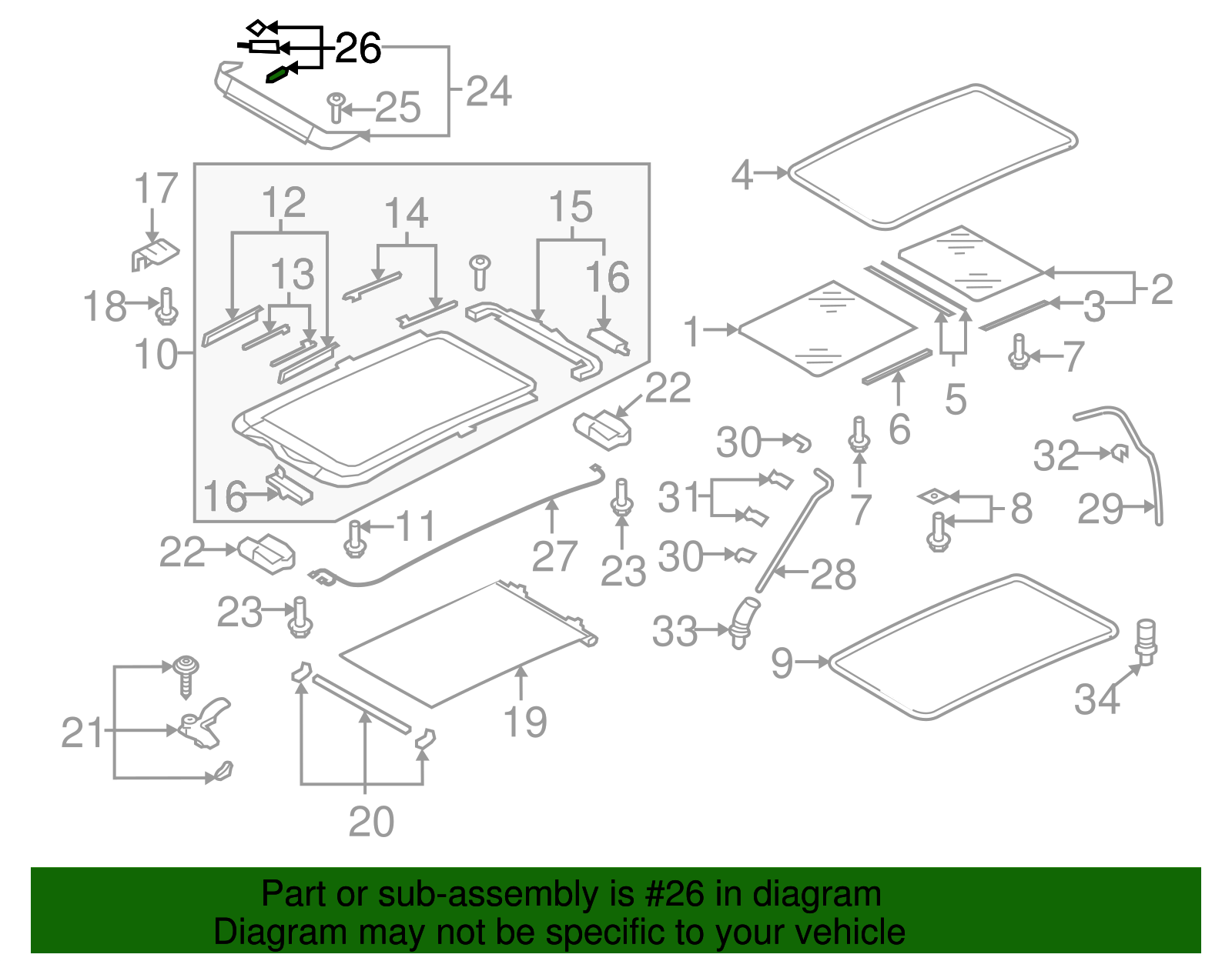 1T0-898-671 - Air Deflector Mount Kit 2012-2017 Volkswagen | Wolfsburg ...